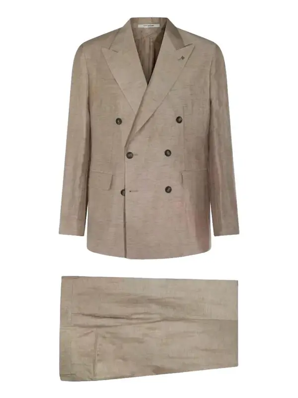 Tagliatore Double-breasted Suit - Neutrals