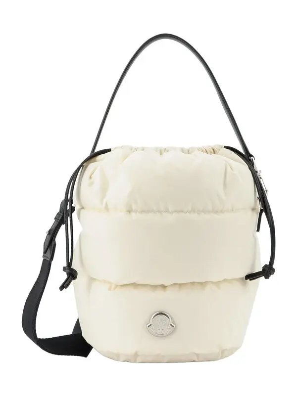 Moncler Caradoc Bucket Bag - White
