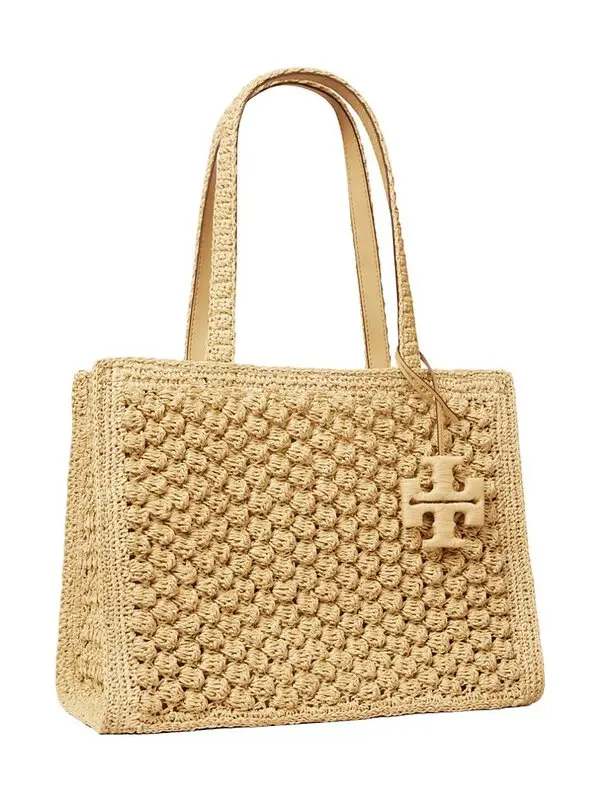 Tory Burch Small Ella Hand-crocheted Tote - Natural