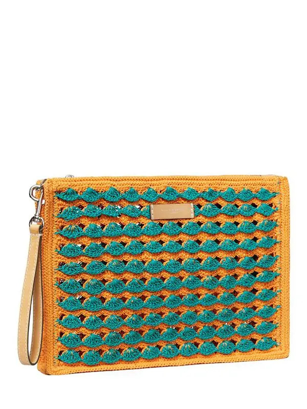 Tory Burch Hand-crocheted Pouch - Multi