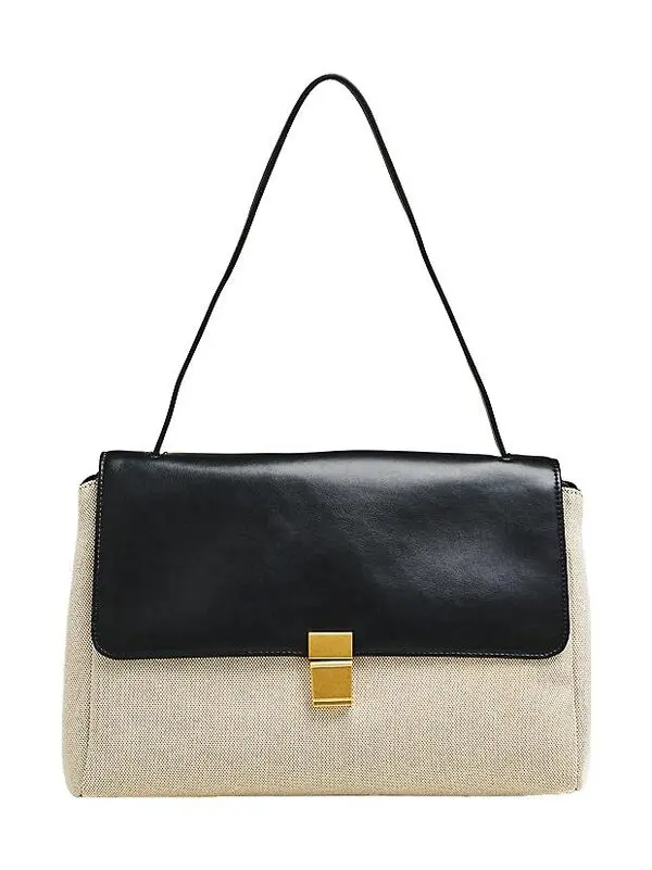 Jw Pei Hilary Shoulder Bag - Black Canvas
