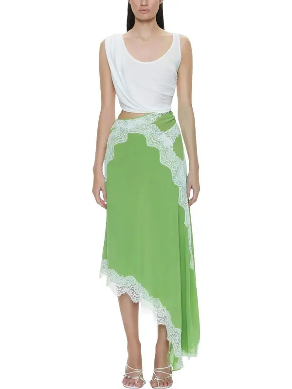 Christopher Esber Verve Twisted Tank Dress - Green