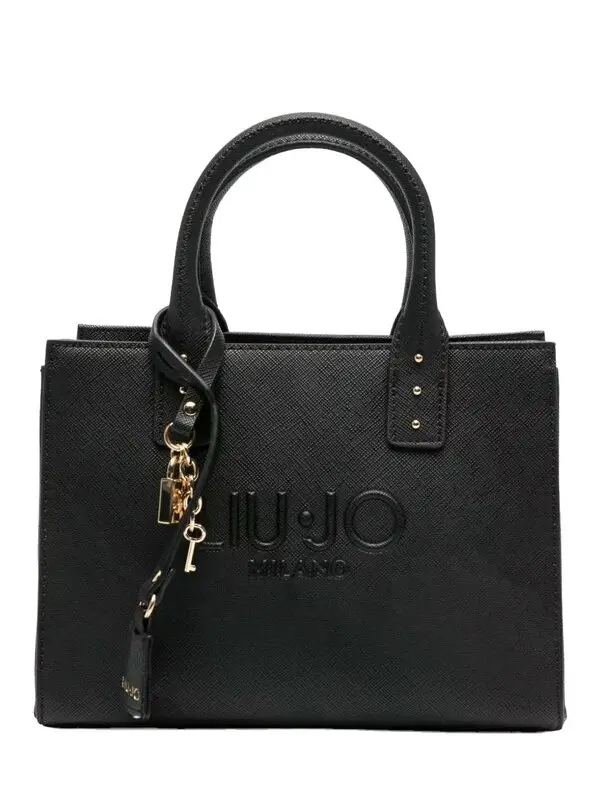 Liu Jo Small Logo-embossed Tote Bag - Black