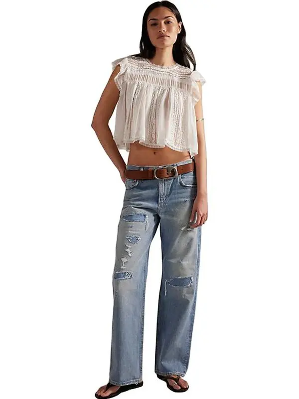 Citizens Of Humanity Lindz Easy Straight Jeans - Beman - Fp Exclusive