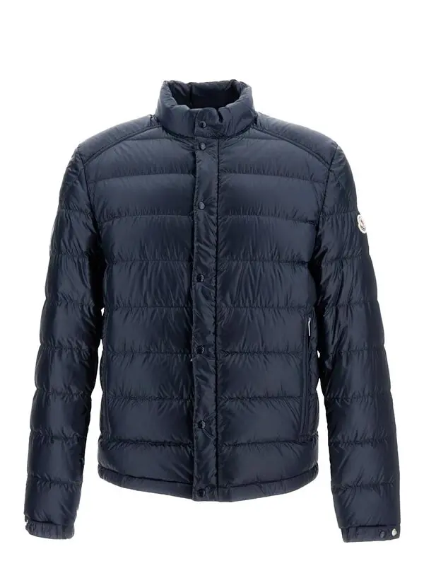 Moncler Short Down Jacket - Blue