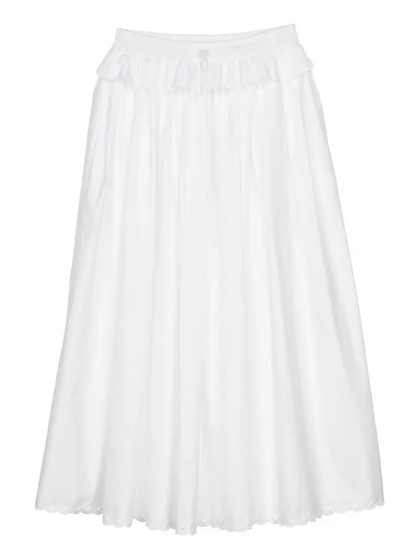 Cecilie Bahnsen Cbdalia Skirt - Bianco