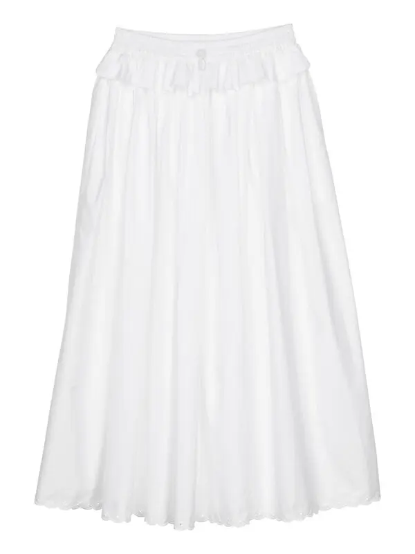 Cecilie Bahnsen Cbdalia Skirt - White