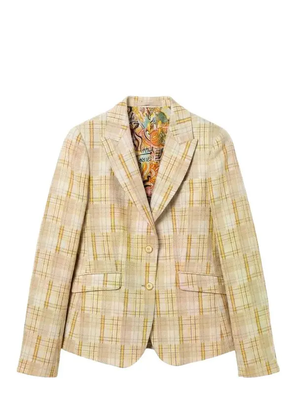ABSEITS Checked Blazer - Neutrals