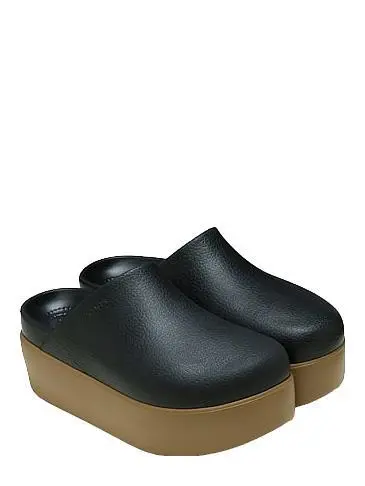 Pink Dylan Platform Clogs - Black