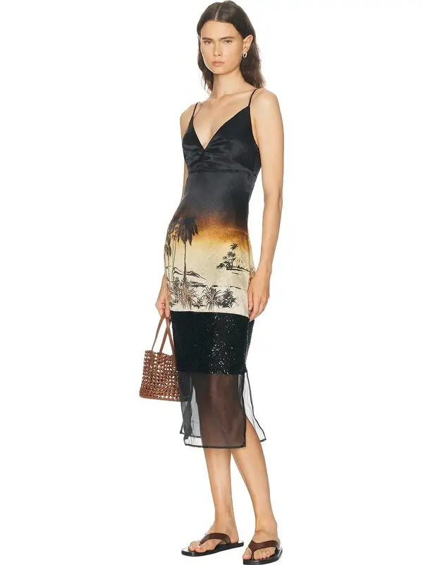 Staud Nalu Dress - California Nights