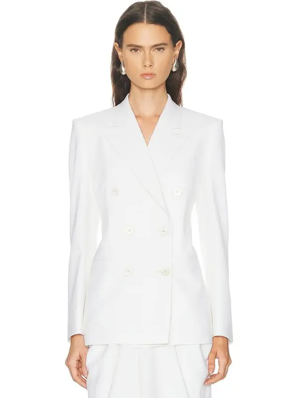 Givenchy Double Breasted Jacket - White