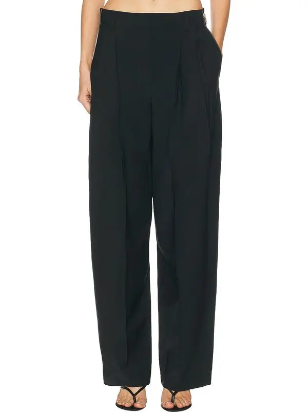 Alexander Wang Mid-rise Tailored Pant - Black