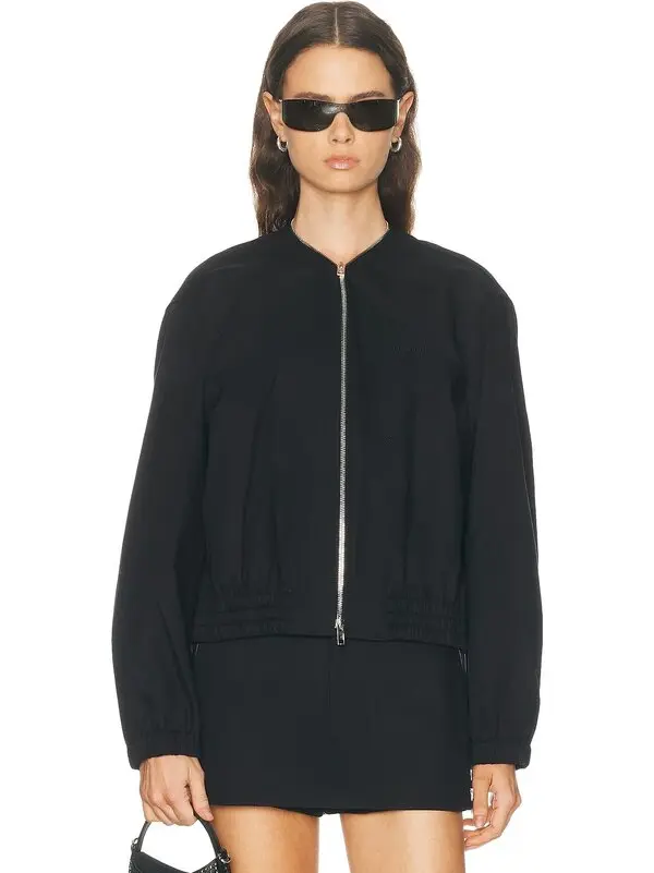 Alexander Wang Coaches Jacket - Black