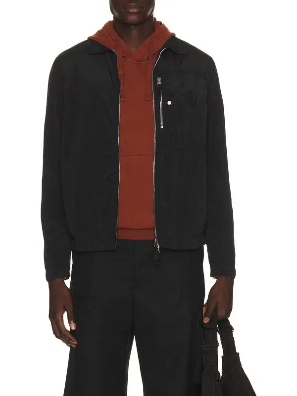 Stone Island Nylon Metal Overshirt - Black