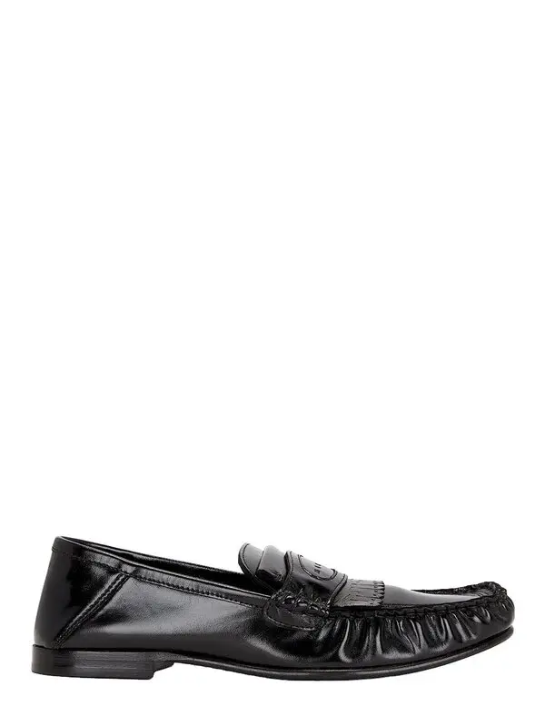 Marni Moccasin Loafer - Black