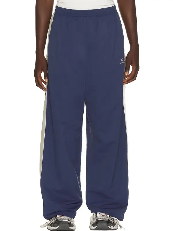 Balenciaga Sporty Pants In Navy - Marine Blue