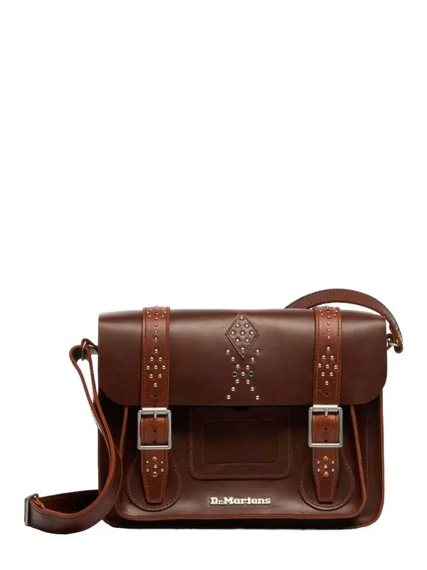 Dr. Martens 11-inch Mayhem Leather Satchel - Tan