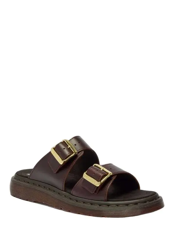 Dr. Martens Josef Atlas Leather Sandals - Brown