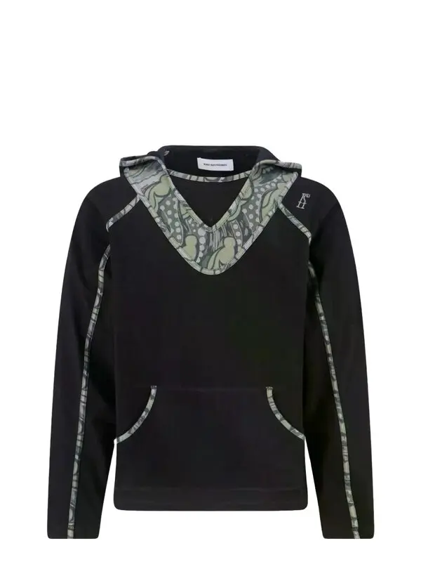 KIKO KOSTADINOV Gizi V-neck Hoodie - Black