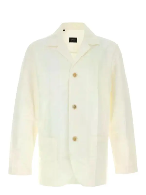 Brioni Patch Pocket Jacket - Neutrals