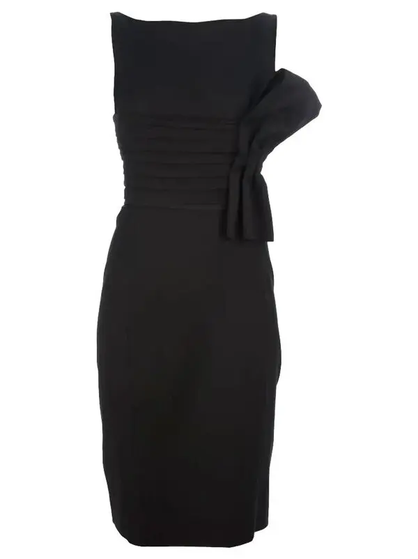 Dsquared2 Bow-embellished Mini Dress - Black