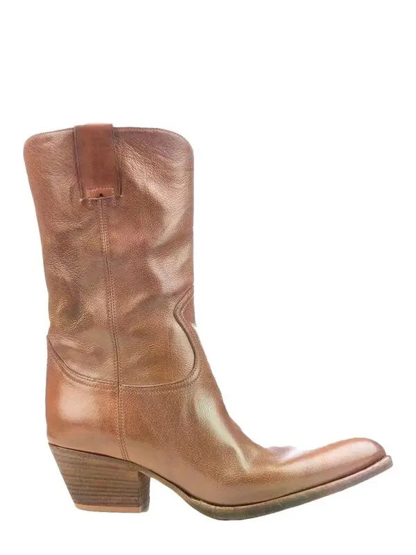 Officine Creative Western-style Pointed-toe Boots - Brown