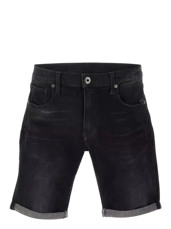 G-star Raw 3301 Five-pocket Shorts - Black