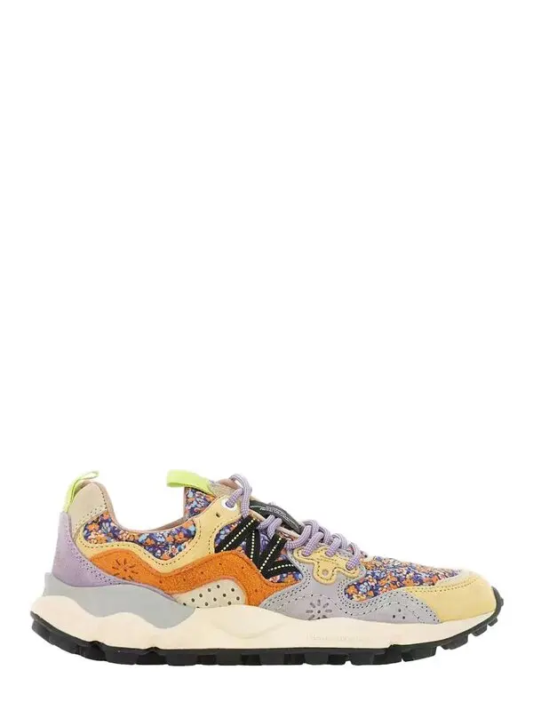 FLOWER MOUNTAIN Yamano 3 Suede Sneakers - Neutrals