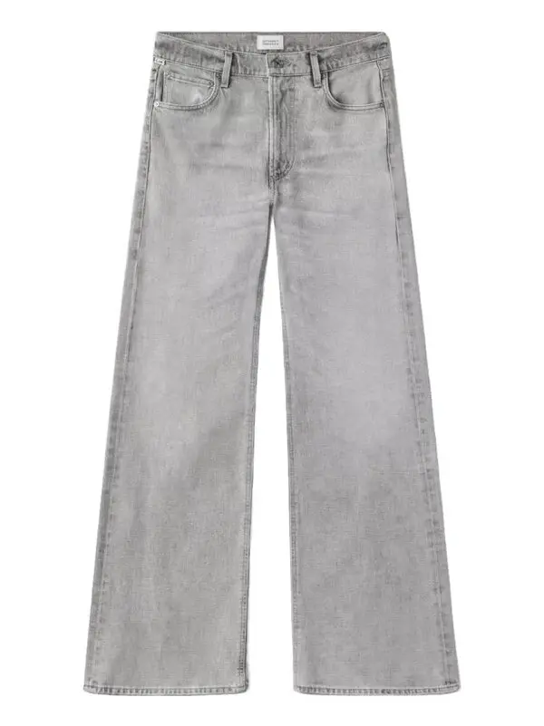 Citizens Of Humanity Wide Leg Jeans - Grey