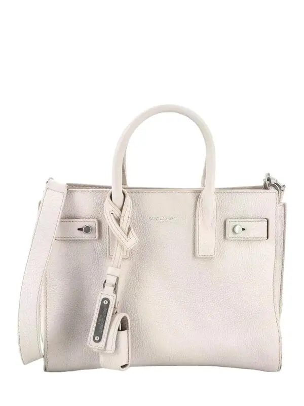 Saint Laurent Sac De Jour Souple Nano Tote - Neutrals