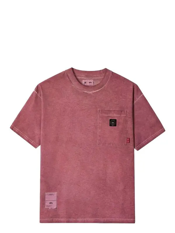 Izzue X Alpha Industries Patch-pocket T-shirt - Red