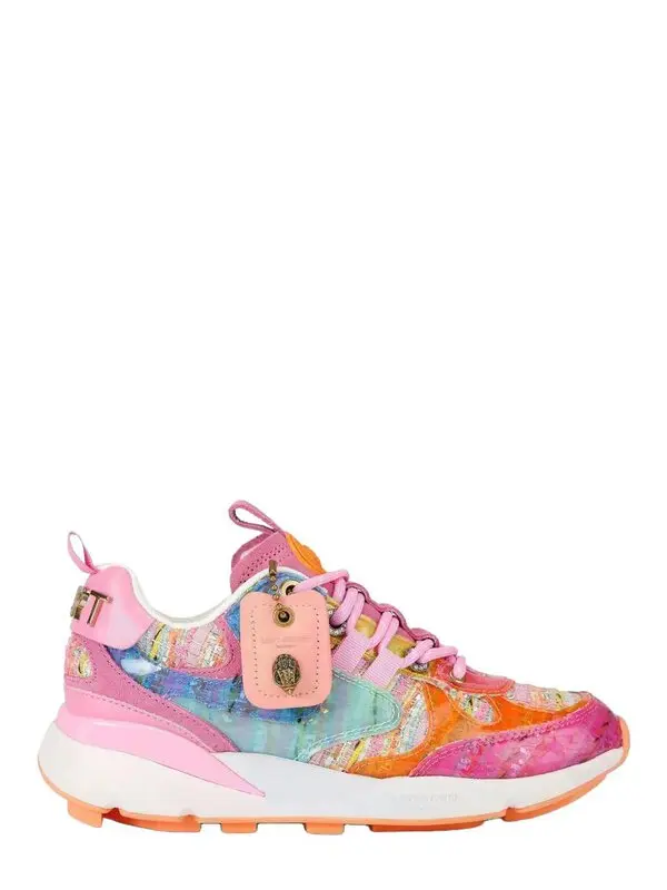 Kurt Geiger Tweed Runner Sneakers - Pink