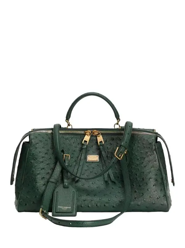 Dolce & Gabbana Vittoria Zip-fastening Handbag - Green