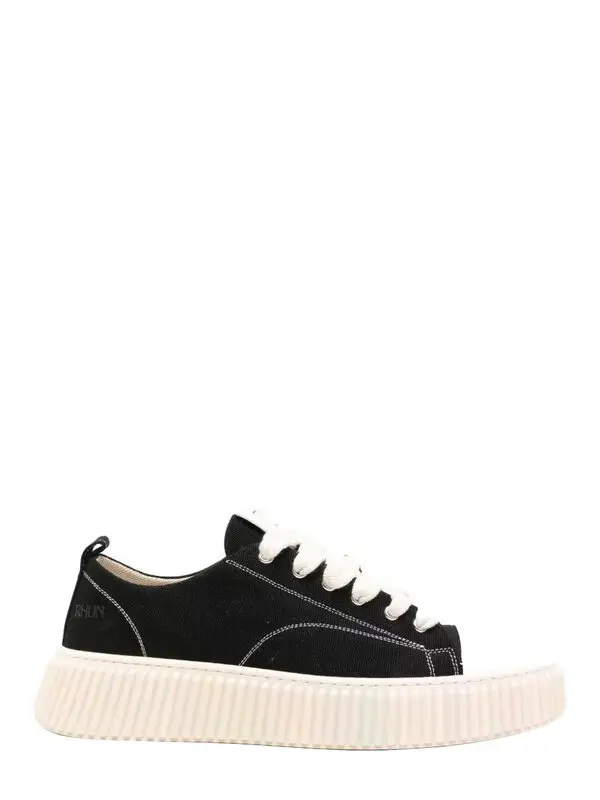RHUN Round-toe Sneakers - Black
