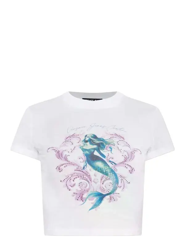 Versace Graphic T-shirt - White