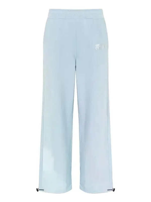 Versace Logo Trousers - Blue