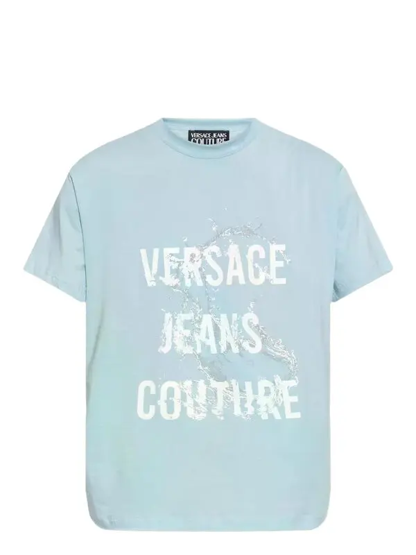 Versace Print T-shirt - Blue