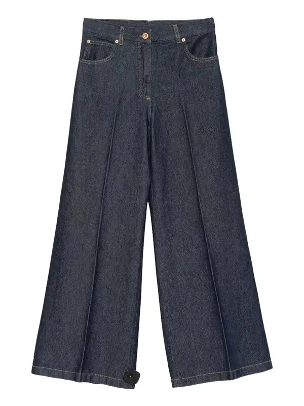 Aspesi Wide Leg Jeans - Blue