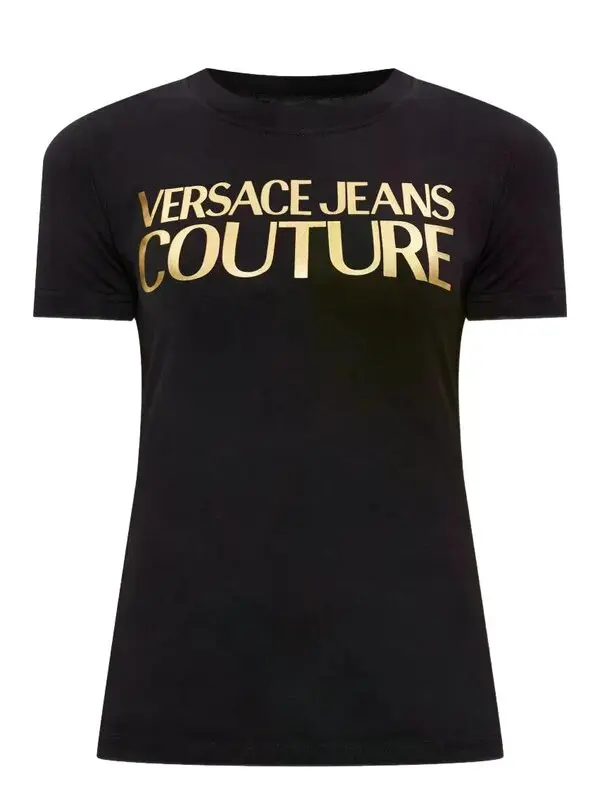 Versace Logo T-shirt - Black