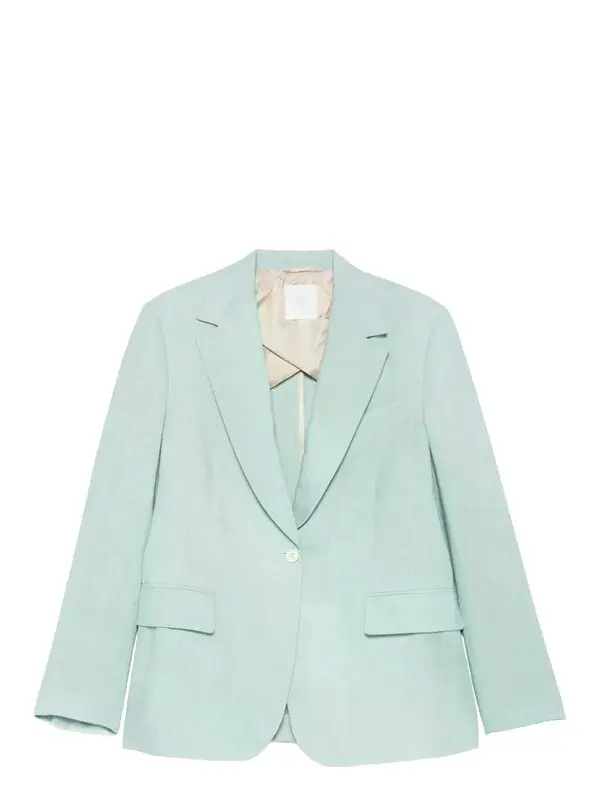 Eleventy Flap-pocket Blazer - Green