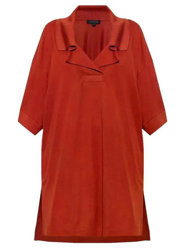 Lacoste Runway Mini Dress - Orange
