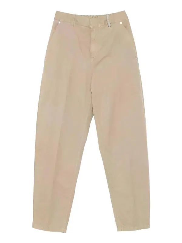 PANICALE Tapered Trousers - Neutrals