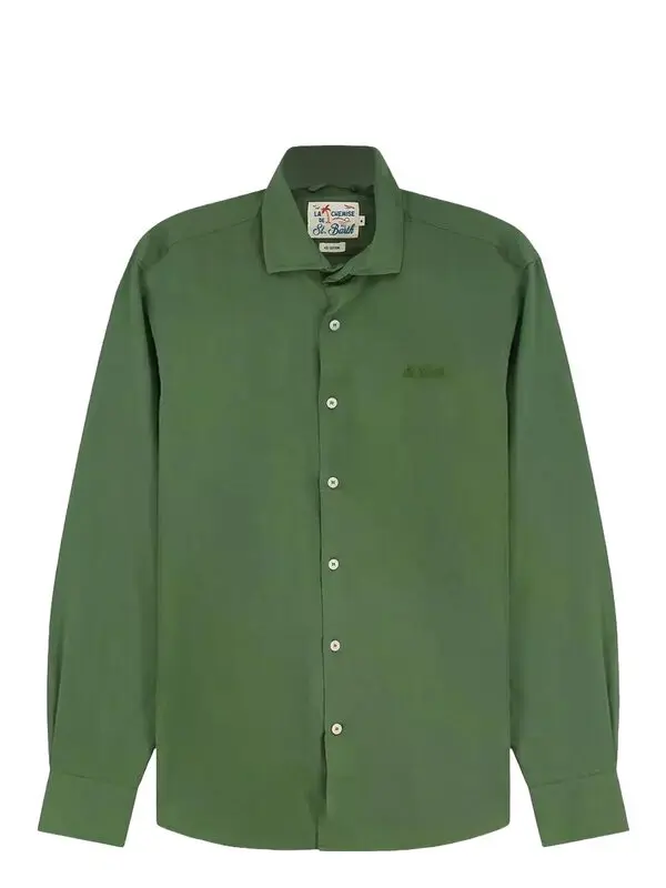 MC2 SAINT BARTH Ice Embroidered Shirt - Green