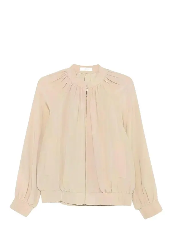 JOSEPH Mira Zipped Jacket - Neutrals