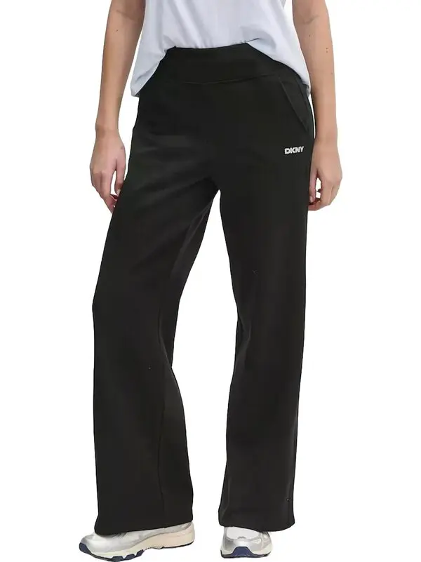 Dkny Straight Track Pants - Black