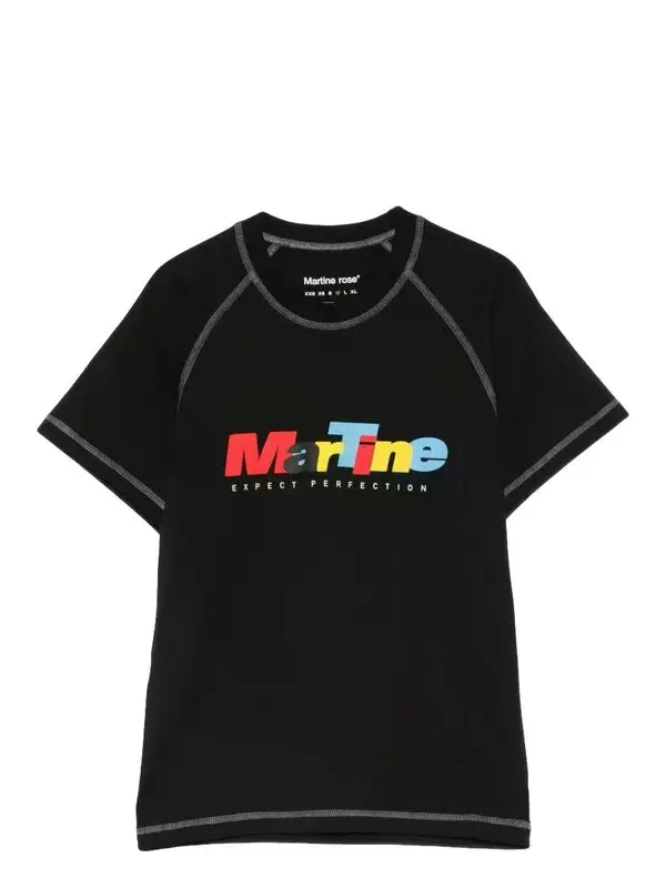 Martine Rose Raglan-sleeve T-shirt - Black