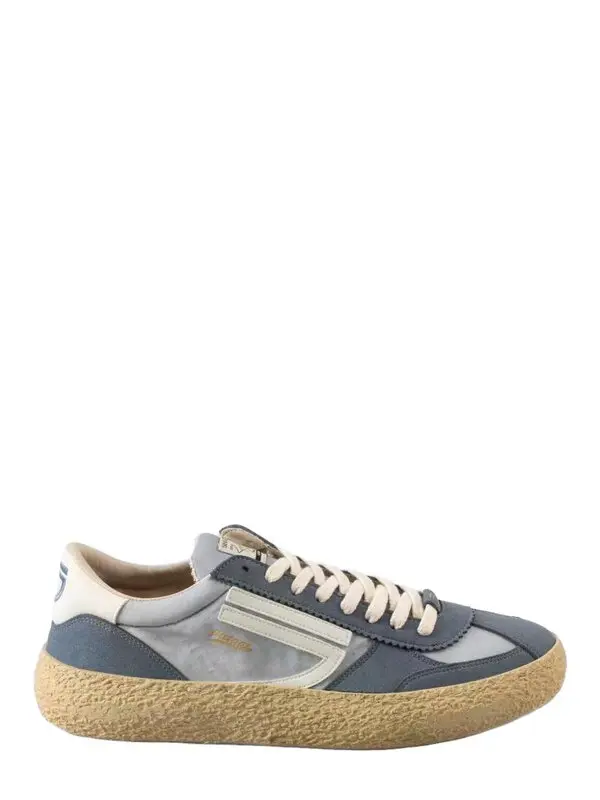 PURAAI Panelled Lace-up Sneakers - Blue