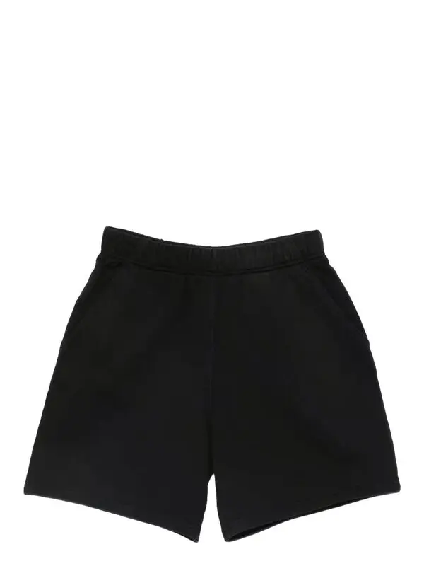 Carhartt Work In Progress Embroidered-logo Track Shorts - Black