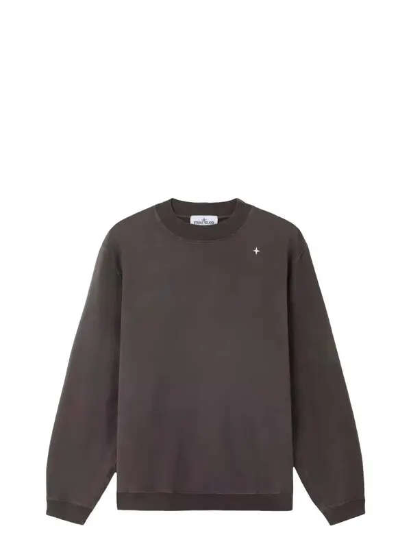 Stone Island Sta-logo Sweatshirt - Brown
