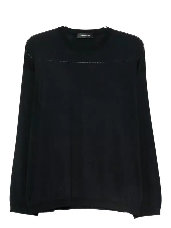 Fabiana Filippi Crew-neck Sweater - Blue